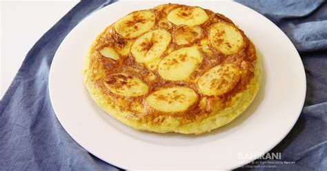 스페인 감자 오믈렛 아침대용 브런치로도 굿
