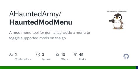 Releases AHauntedArmy HauntedModMenu GitHub