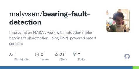 GitHub Malyvsen Bearing Fault Detection Improving On NASA S Work With Induction Motor Bearing
