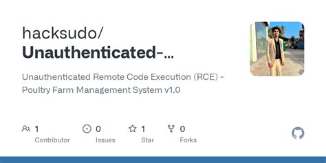Releases · Hacksudounauthenticated Remote Code Execution Rce Poultry