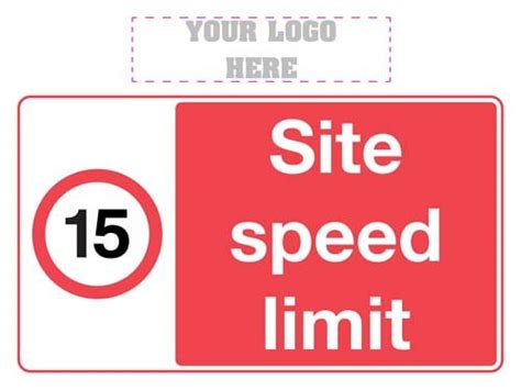 Site Speed Limit 15 Mph Slater Signs