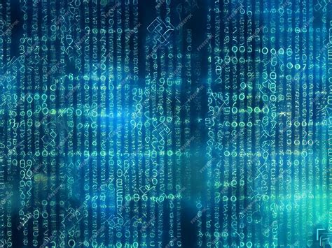 Premium Photo Dna Abstract Technology Binary Code Background