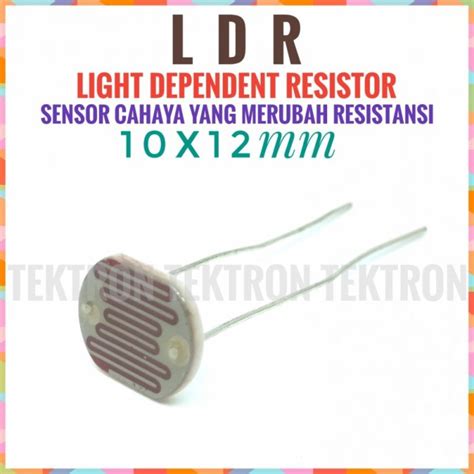 √ Fungsi Light Dependent Resistor Sensor Cahaya Elektronik