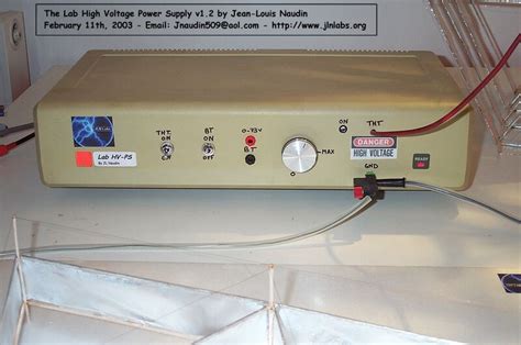 A Lab High Voltage Power Supply By Jean Louis Naudin