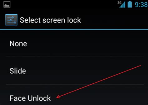 Android Ics How To Setup Face Unlock