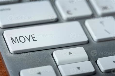 Move Button On Keyboard Stock Photo At Vecteezy