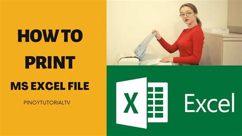 How To Print Ms Excel File Tagalog Tutorial Pttv Youtube
