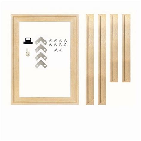 2 Pack 12inx16in Diy Wood Canvas Stretcher Bars Canvas Frames Kit Easy