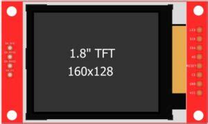Interfacing Inch TFT Color Display With Arduino