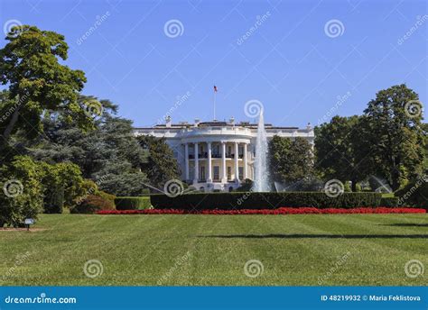 The White House Washington Dc Usa Editorial Photography Image Of