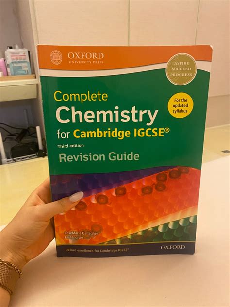 Cambridge Igcse Chemistry Workbook Revision Guide 興趣及遊戲 書本 And 文具 書本及雜誌 補充練習 Carousell
