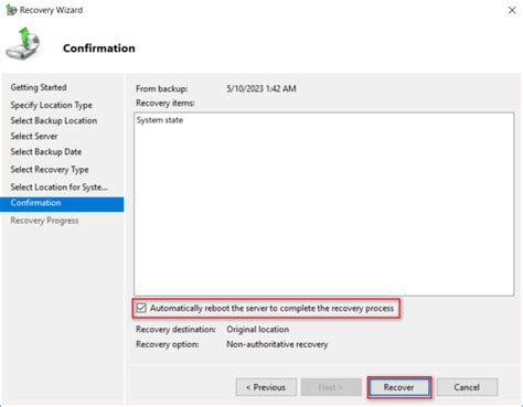 How To Restore Domain Controller From Backup Theitbros