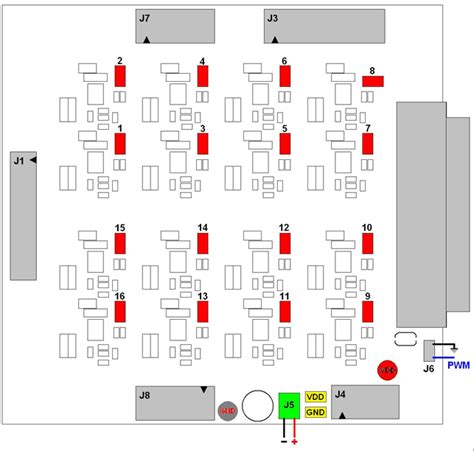 Description Of Various Pins On PCB Meant For Analog Stage Download Scientific Diagram