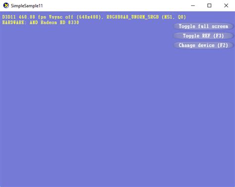 Direct3d11 Samples In Directx Sdk 2010 Running On Directx 12
