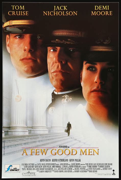 A Few Good Men 1992 Original Belgian Movie Poster Original Film Art