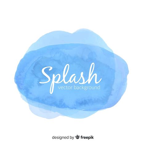 4 페이지 수채화 파랑 이미지 Freepik에서 무료 다운로드