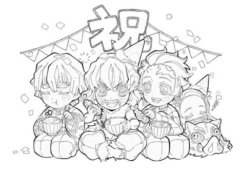 Kolorowanki Miecz Zabójcy Demonów Demon Slayer Do Druku