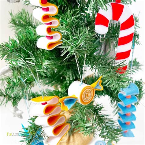 Candy Cane Christmas Tree Craft