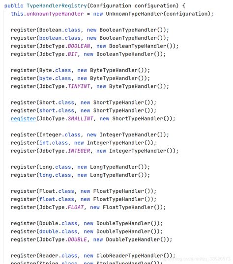 一文帮你搞定mybatis的类型转换模块，深度好文，欢迎一键三连mybatis 类型转换 Csdn博客