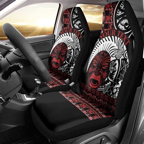 Honour The Treaty New Zealand Personalised Car Seat Cover Toitu Te