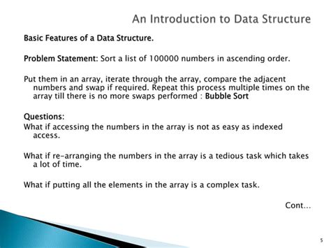 Lecture 1 An Introduction To Data Structure Ppsx