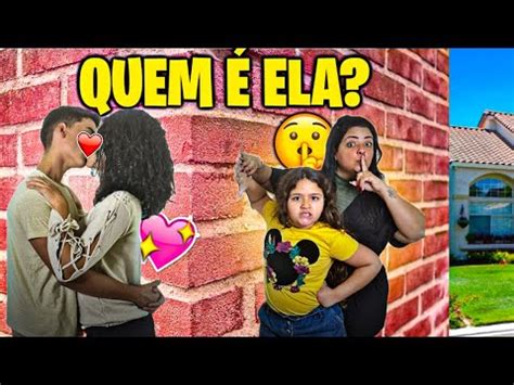CONHECEMOS A NAMORADA SECRETA DO MEU IRMÃO Canal Irmãos Rocha YouTube