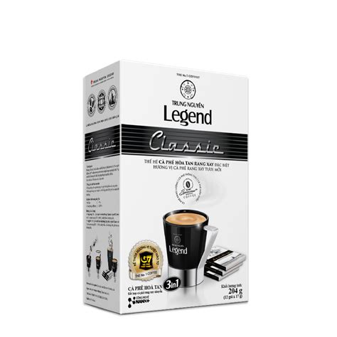 Trung Nguyen Legend Classic 3 In 1 Instant Coffee With Finely Milled