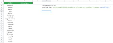 How To Use Importxml Function In Google Sheets Step By Step