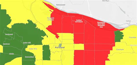 Portland Oregon Radon Map 2023 Update