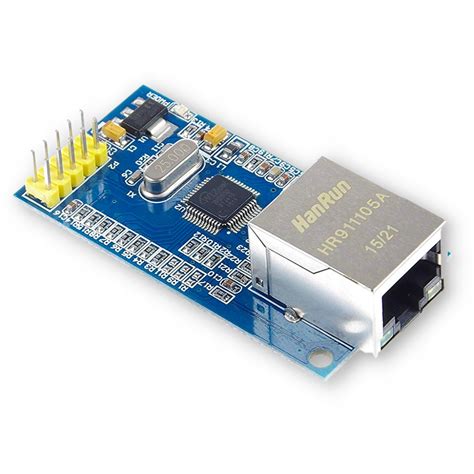 moduł sieciowy ethernet wiznet w5500 rj 45 wol spi tcp ip udp 2 54mm stm32 sklep opinie cena