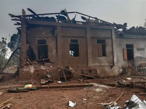 ငလျင်လှုပ်နေစဉ် စစ်ကောင်စီက နောင်ချိုမြို့နယ်ထဲ လေကြောင်းဗုံးကြဲ၊ လူထိခိုက်သေဆုံးမှုရှိနိုင် သ