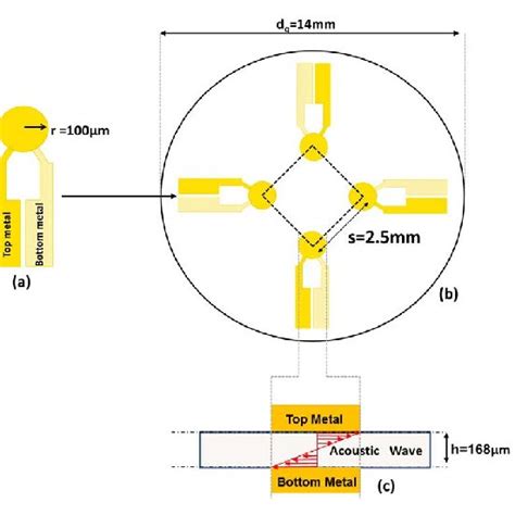 Geometry And Device Operation Of Mass Array A Top View Of A Single