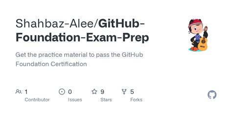 Github Shahbaz Aleegithub Foundation Exam Prep Get The Practice