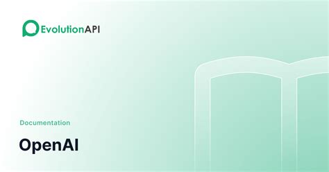 Openai Evolution Api Documentation