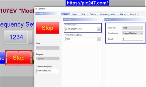HMI Delta Modbus RTU Inovance MD200 Tutorial Plc247 Com