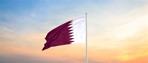Photo Of The Qatar Flag At Amy Dieter Blog