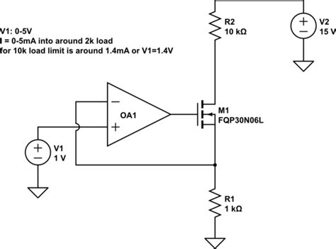 Measurement Correcting DC Offset In Op Based Controlled Current Source Electrical