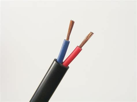 Stranded Copper Flexible Cable Two Core And Earth Cable 300v550v