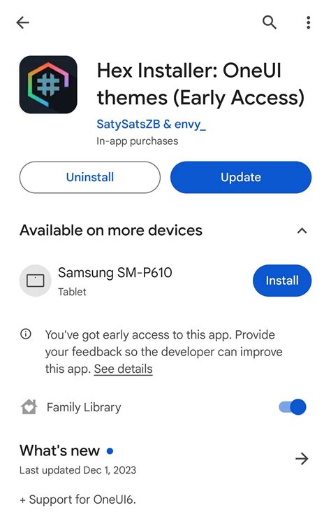 Hex Installer Update One Ui 6 Support R Oneui