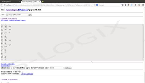 Implement Fp Growth Using Apache Spark In Java S Logix