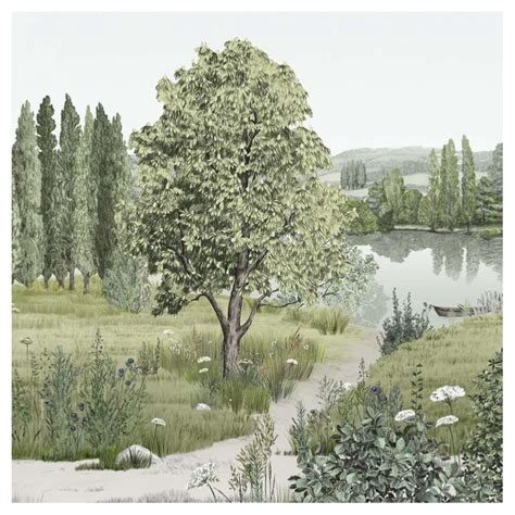 Papier Peint Panoramique Campagne Chic Muraem