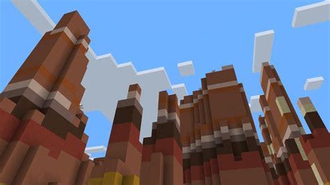 Around The Block Eroded Badlands Minecraft