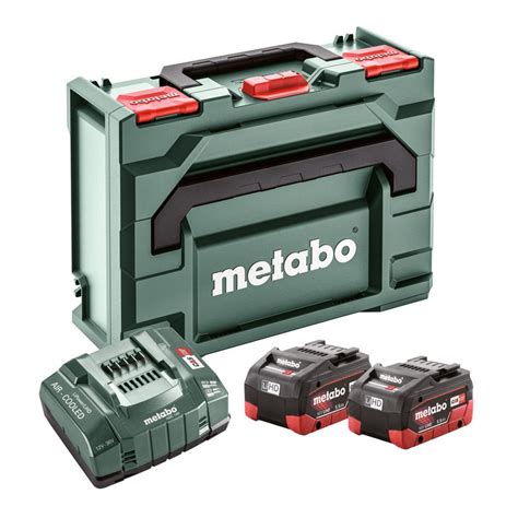 Metabo Accupack 2 X Lihd 5 5 Ah 1 Laders Nassau Scheepsbenodigdheden