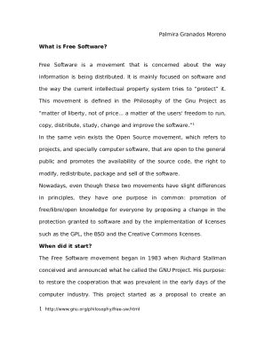 What S The Difference Between Open Source And Free Doc Template PdfFiller