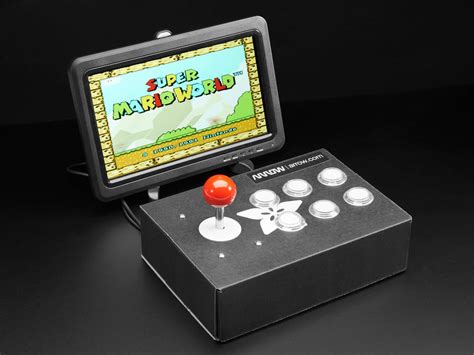how to build a retro arcade cabinet with raspberry pi on the node