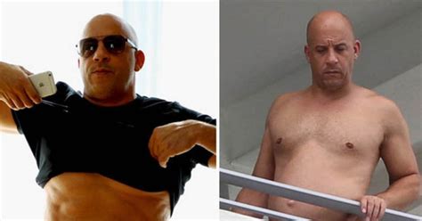 Vin Diesel Hits Back At Haters To Reveal Abs What Dad Bod Daily Star
