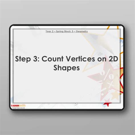 Count Vertices On 2d Shapes Modelling Powerpoint Resource Classroom