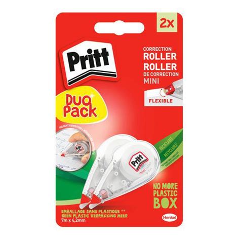 Mini Roller Correcteur Blanc Pritt Manutan Fr