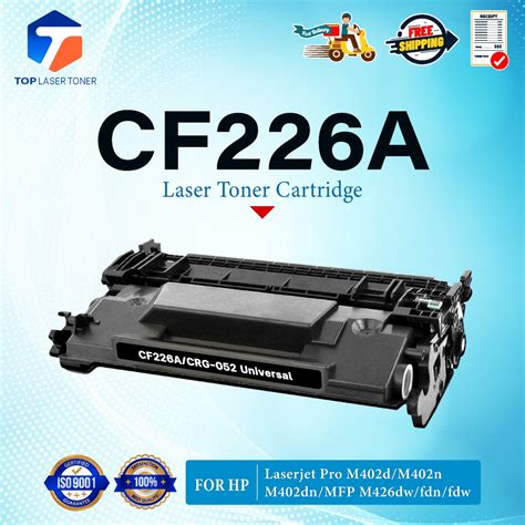 หมึกเทียบเท่า 226a Cf226a Cf 226a 26a 226 26 For Hp Laserjet Pro M402
