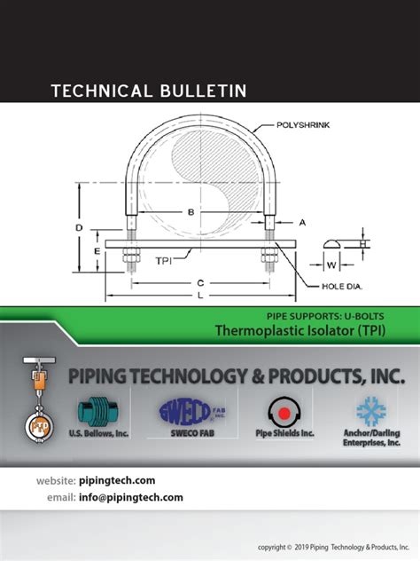 Ptp Thermal Plastic Isolator Tpi Sizing Technical Bulletin Pdf
